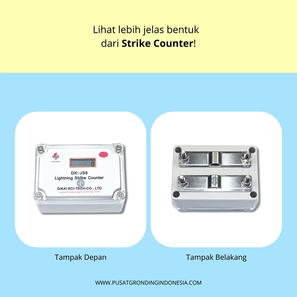 Jual Lightning Strike Counter DK - JS6 Bogor | Pusat Gronding Indonesia